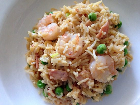Busy? Try this easy fried rice recipe for kids to use up your leftovers!