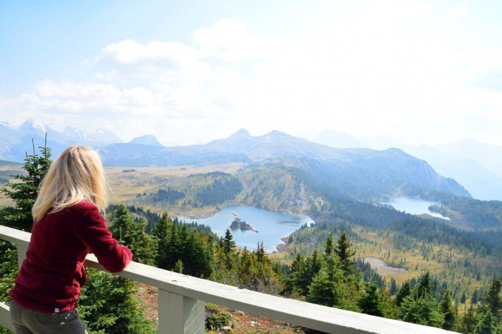 This larch hike is the best one in Banff National Park